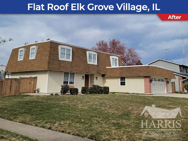 Flat Roof Elk Grove Village, IL - Harris Exteriors